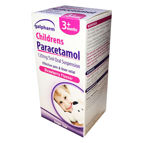 Galpharm 100ml Child Paracetamol Suspension — Supamart