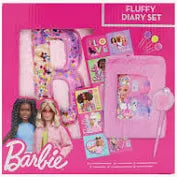 Barbie Fluffy Diary Set Plush For Girls | Supamart UK