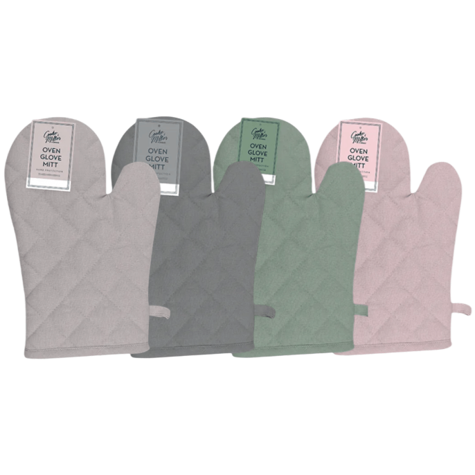 Cooke & Miller Oven Glove Mitts (Colour Options) — Supamart